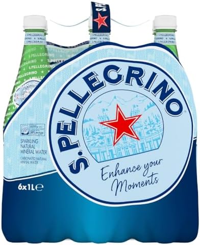 S.Pellegrino Sparkling Natural Mineral Water, Plastic Bottle, 6 x 1 ltr price in Saudi Arabia ...