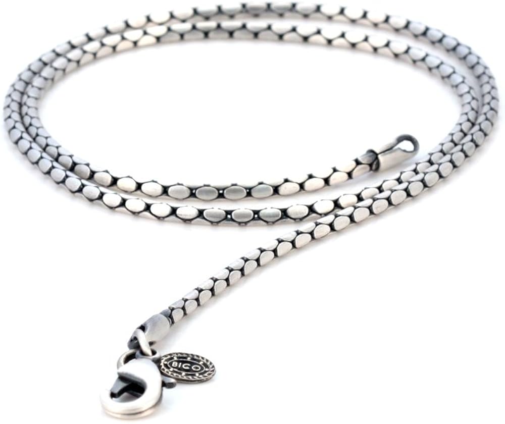 Bico Snake 16 inch Chain Necklace (F100 16in) Tribal Skate Jewelry ...