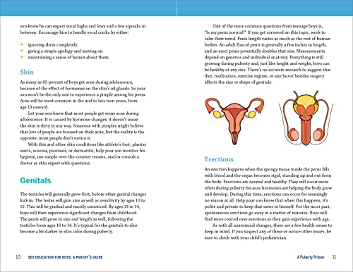 Sex Education for Boys: A Parent's Guide: Practical Advice on Puberty ...