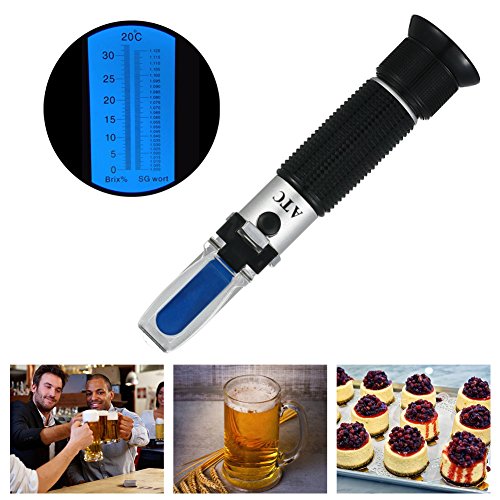 Rcyago Hand Held Brix Refractometer For Sugar Beer Brix Test ...
