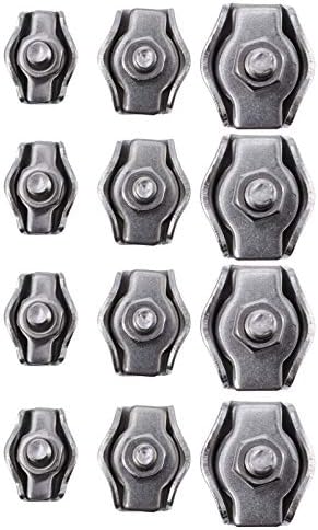 سعر Balacoo 12pcs M2 M3 M4 Simplex Single Bolt Wire Rope Clips ...