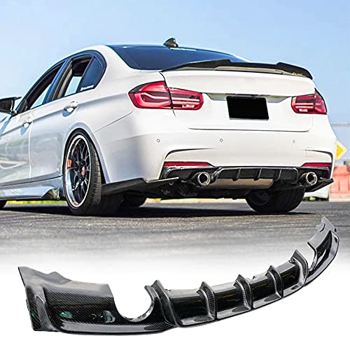 MCARCAR KIT Carbon Fiber F30 Rear Diffuser for BMW 3 Series F30 M Sport ...