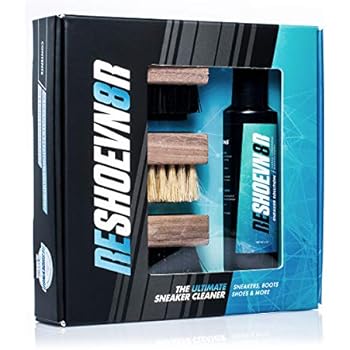 Amazon.com: Reshoevn8r 4 oz. 3 Brush Shoe Cleaning Kit - All Natural ...