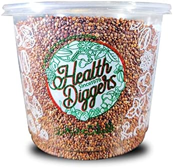 Health Diggers Red Quinoa Seeds Rich in Plant Based Protein Gluten Free ...