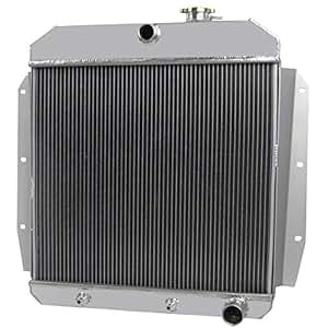 Amazon.com: OzCoolingParts 55-59 Chevy & GMC Pickup Truck Radiator, 4 ...