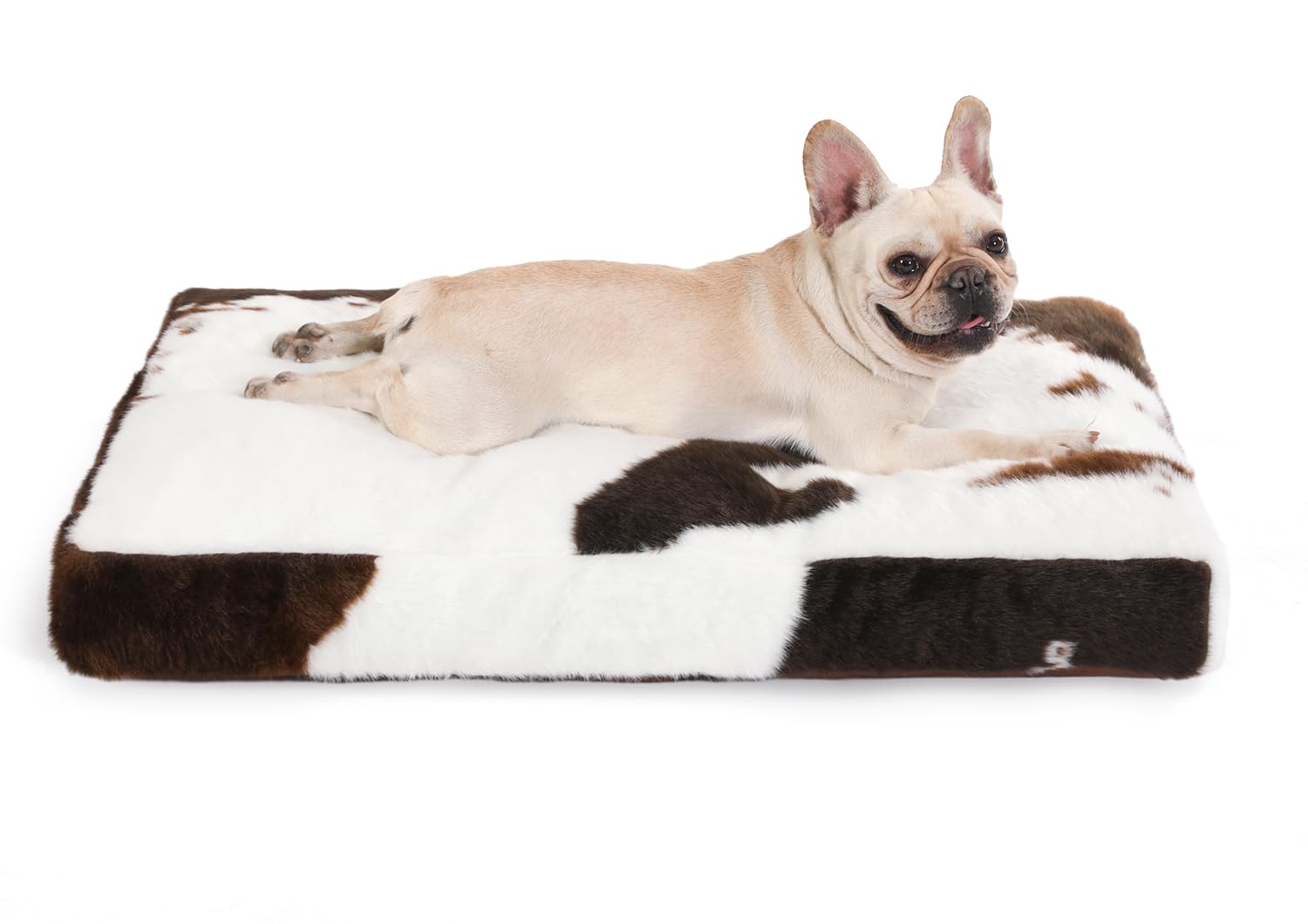 Bedfolks Waterproof Dog Crate Bed,Plush Dog Bed with Removable Washable ...