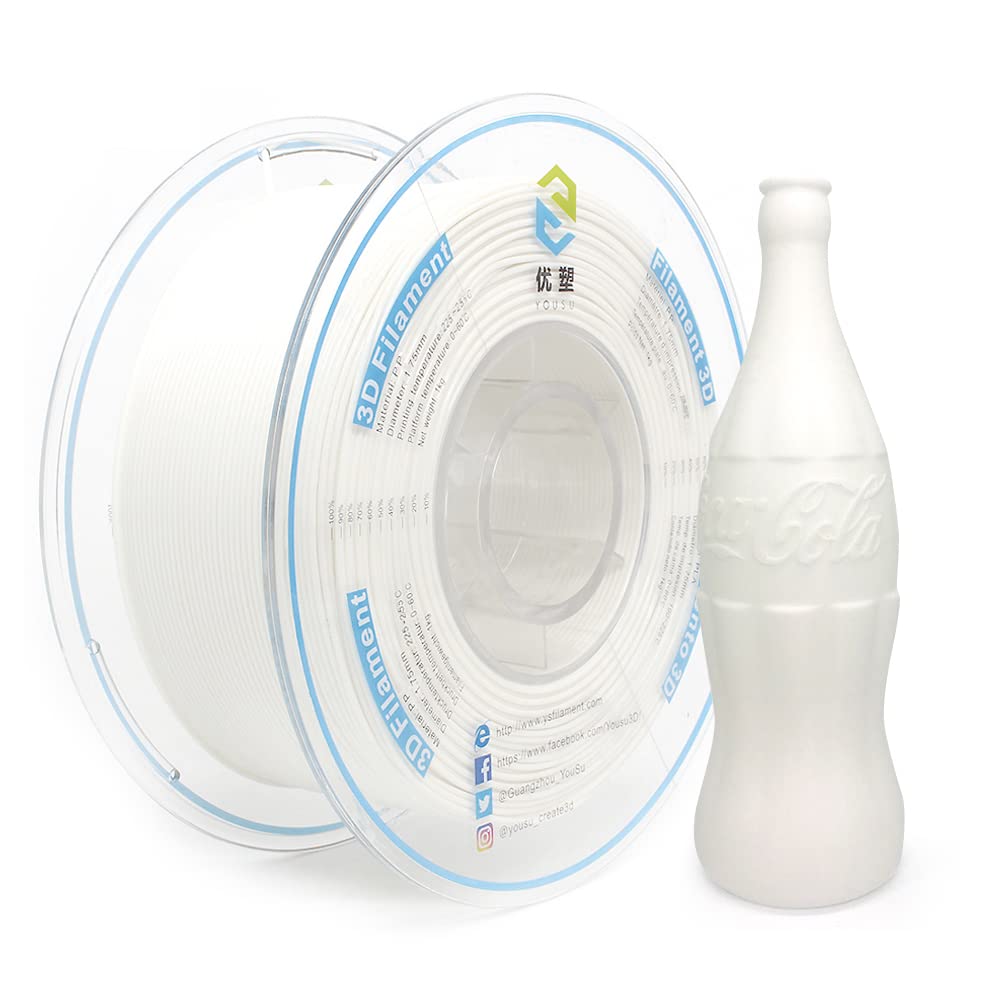 Mua YOUSU Polypropylene PP Filament, 1.75mm 3D Printer Filament for FDM ...