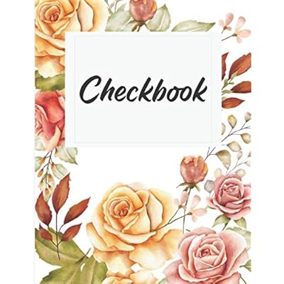 Floral Checkbook: 8.5x11 Giant Check Book Philippines | Ubuy