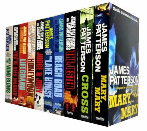 James Patterson 10 Books Collection Set (Mary Mary, When the Wind Blows ...