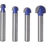 Freud 18-116 1/2-Inch Diameter Round Nose Router Bit with 1/2-Inch ...