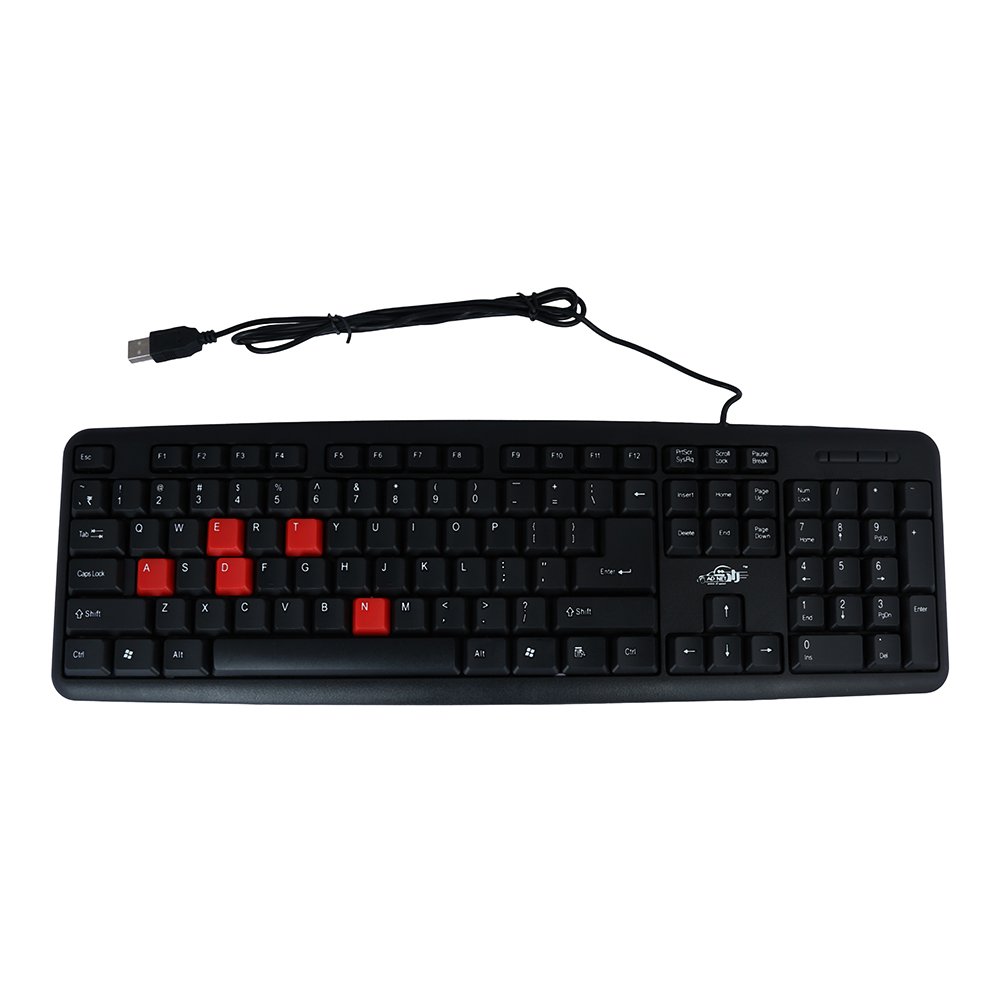 Amazon.in: Buy Adnet AD 510 Wired USB Laptop Keyboard (Black) Online at ...