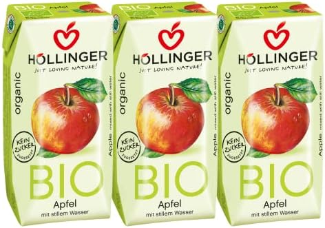 Hollinger Organic Apple Juice with No Added Sugar Never from ...