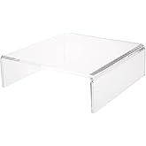 Amazon.com: Plymor Clear Polished Acrylic Square Display Block, 1.5" H ...
