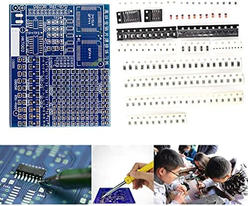 DIY Soldering Exercise Parts, Resistor Diode Transistor Welding ...