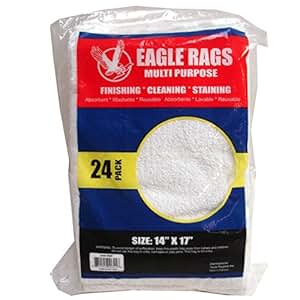 Amazon.com: EAGLE Rags Bar Rags All-Purpose Bar Mop Towels, Cotton ...