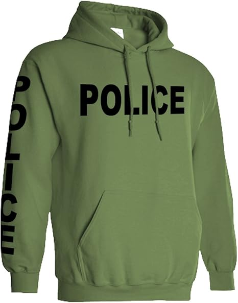 Amazon.com: POLICE - DUTY LAW ENFORCEMENT - Pullover Hoodie: Clothing
