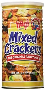 Amazon.com: Hapi Mixed Crackers Original Party Mix, 6 Ounce (Pack of 12)