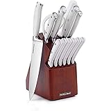 Amazon.com: Hamilton Beach 14-Piece Kitchen Knife Cutlery Set, Aqua ...