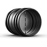 AC Infinity 4" Backdraft Damper, One-Way Airflow Ducting Insert with ...