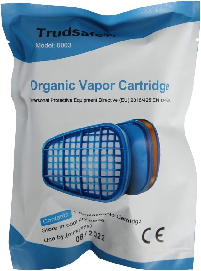 One Pair 6003 Organic Vapor Replacement Cartridge Filter for For 6200 ...