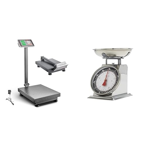 VEVOR Computing Digital Platform Scale, 660 lbs Load, 0.1 lbs Accuracy ...