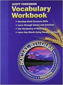 Amazon.com: Scott Foresman Social Studies: Regions- Vocabulary Workbook ...