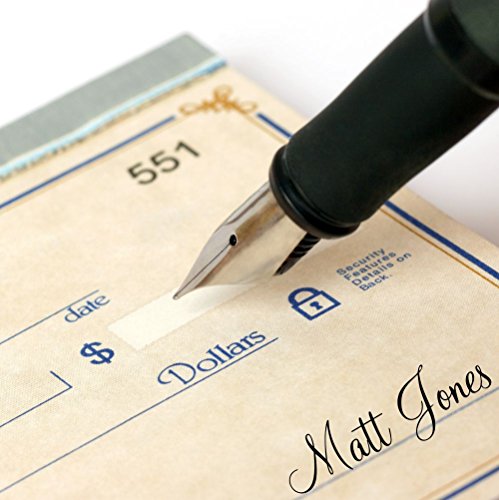 Custom Signature Stamp - Self Inking Personalized Signature Stamp on ...