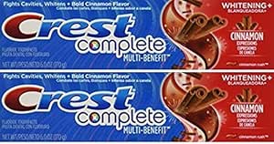 Amazon.com : Crest Cinnamon Toothpaste, 6 Ounce, Pack of 2 : Beauty ...