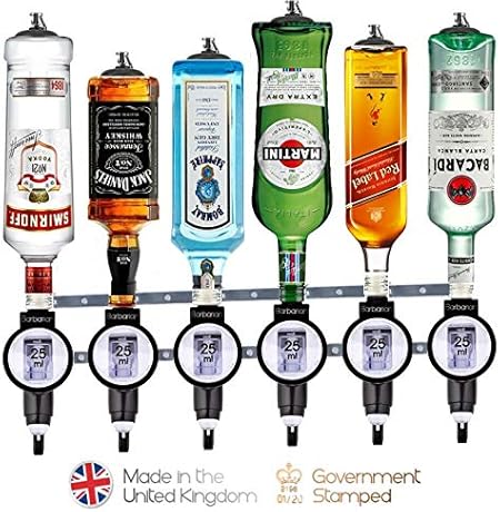 Barbarian 4/6 Bottle Optics for Spirits - Bar Butler **with Free ...