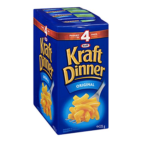 KD KRAFT DINNER - Original Macaroni & Cheese 225G, Pack of 4 — Deals ...