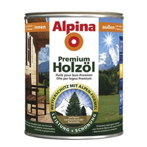 Alpina Premium Holzöl, 750 ml, Innen & Außen, Farblos: Amazon.de: Baumarkt