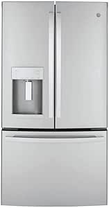 Amazon.com: GE GYE22GYNFS 36" French Door Counter Depth Refrigerator ...