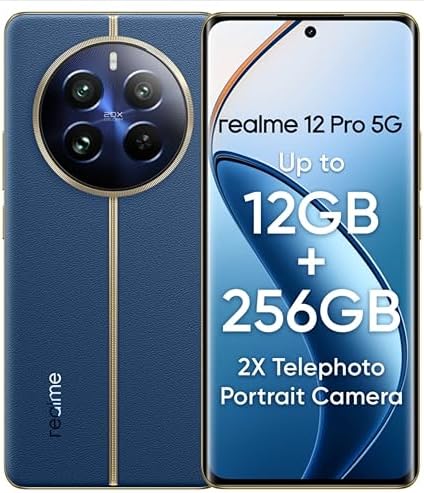 realme 12 Pro 5G (Submarine Blue, 8GB RAM 256 GB Storage) price in ...