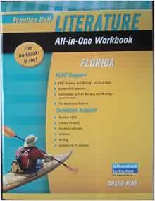 Prentice Hall Literature, All-in-One Workbook, Florida, FCAT Support ...