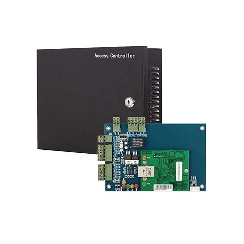 MENGQI-CONTROL Single Door Access Control System Core Control with Metal 110V-240V Power Supply ...