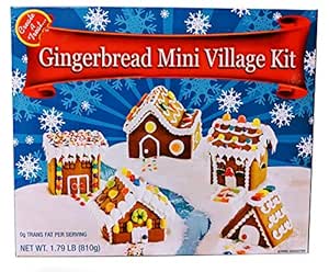 Amazon.com : Gingerbread Mini Village Kit : Grocery & Gourmet Food