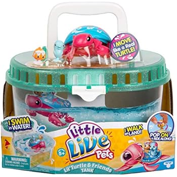Amazon.com: Little Live Pets Lil' Turtle Tank: Toys & Games