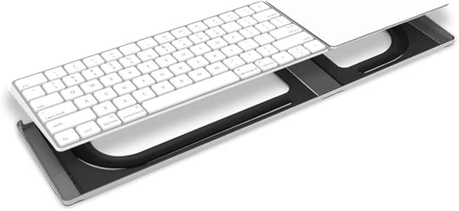 Amazon.com: Aluminum Stand for Apple Latest Magic Keyboard and Trackpad ...