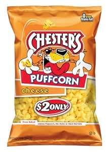 Amazon.com: Chester's Puffcorn Snacks, Cheese, 4.5 Ounce (Pack of 6) by ...