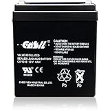 Amazon.com: VICI Battery VB5-12 - 12V 5AH Solex BD124 Alarm Back Up DSC ...