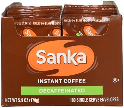 Sanka Decaf Instant Coffee Single Serve Packets (100 ct Box) | Pricepulse
