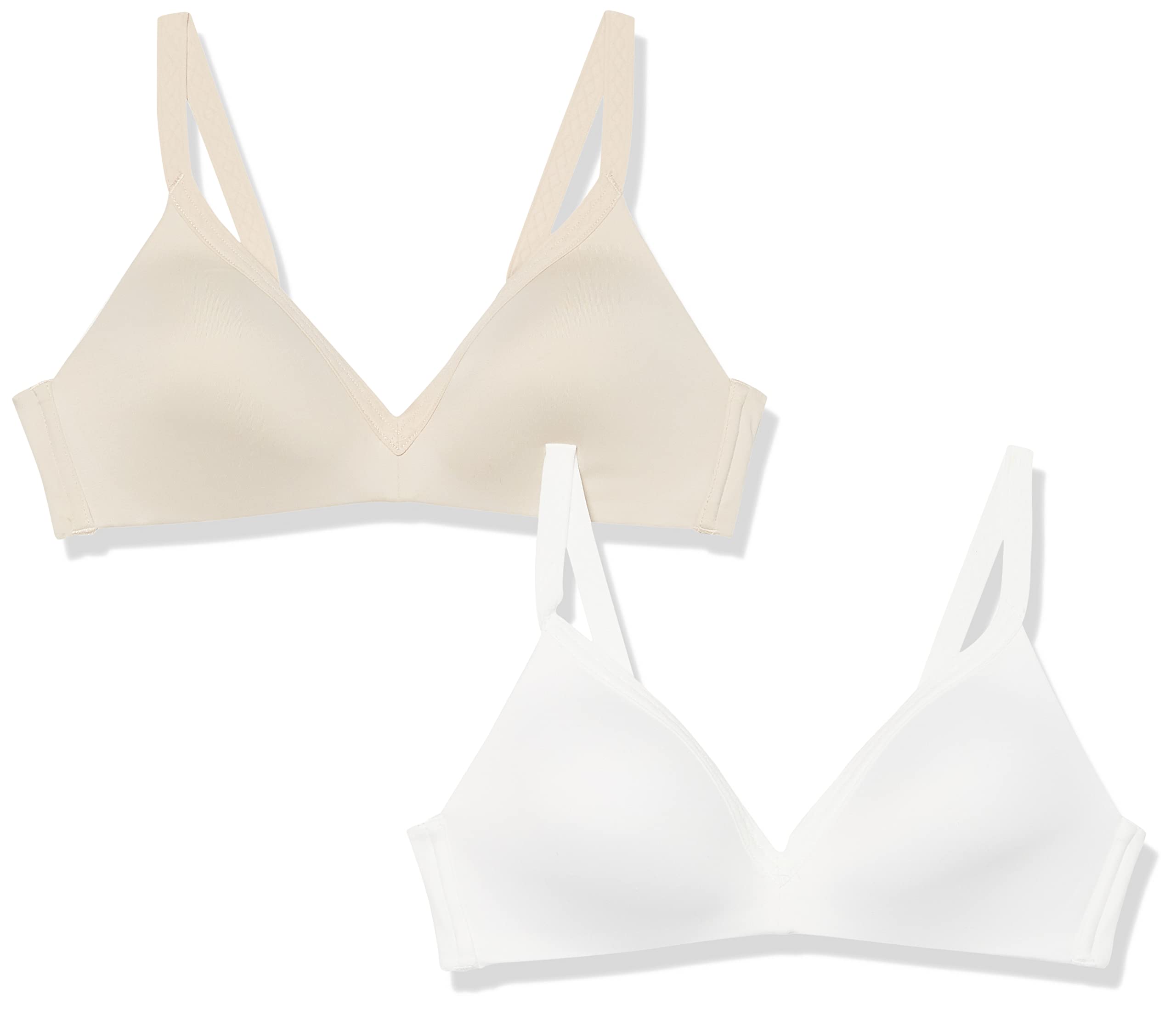 Warner's Women's Blissful Benefits Wireless Lightly Lined T-Shirt Bra 2 ...