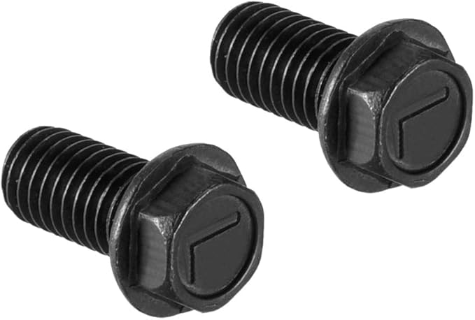 uxcell® M8x16mm Hex Flange Bolts Left Hand Thread 8.8 Grade Carbon ...