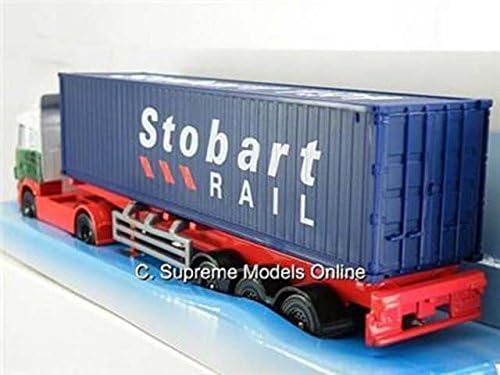 Eddie Stobart Scania Skeletal Container Lorry Model Corgi Rail Truck ...