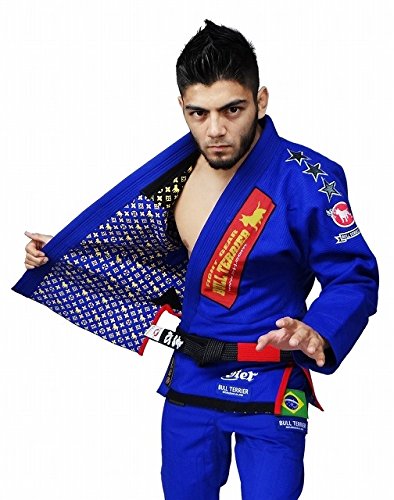 Bull Terrier NEW STAR V2 BJJ Gi - Blue - A4 - Want It All