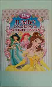 Disney Princess Jumbo Coloring & Activity Book: Amazon.com: Books