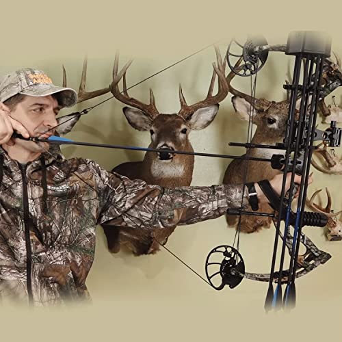 Sanlida Archery Dragon X8 RTH Compound Bow Package for Adults and Teens,18”-31” Draw Length,0-70 ...