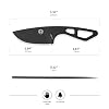 Holtzman's Gorilla Survival Snakebite Fixed Blade Utility Knife with D2 ...