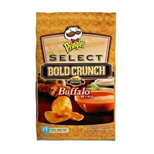 Amazon.com: Pringles Select Potato Crisps, Bold Crunch Buffalo Wing, 7 ...