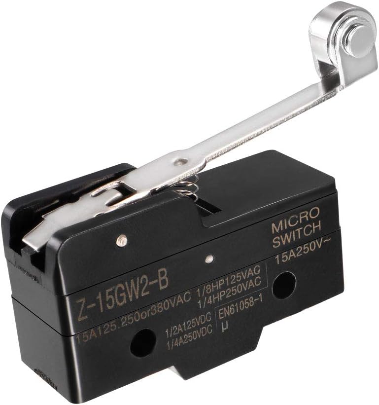 uxcell Z-15GW2-B 1NO 1NC Long Hinge Roller Lever Micro Action Switch - - Amazon.com